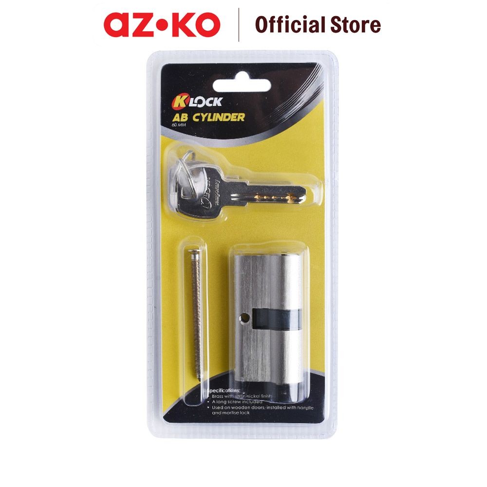 Jual AZKO K-Lock 6 cm Kunci Pintu Silinder Dengan Komputerisasi ...