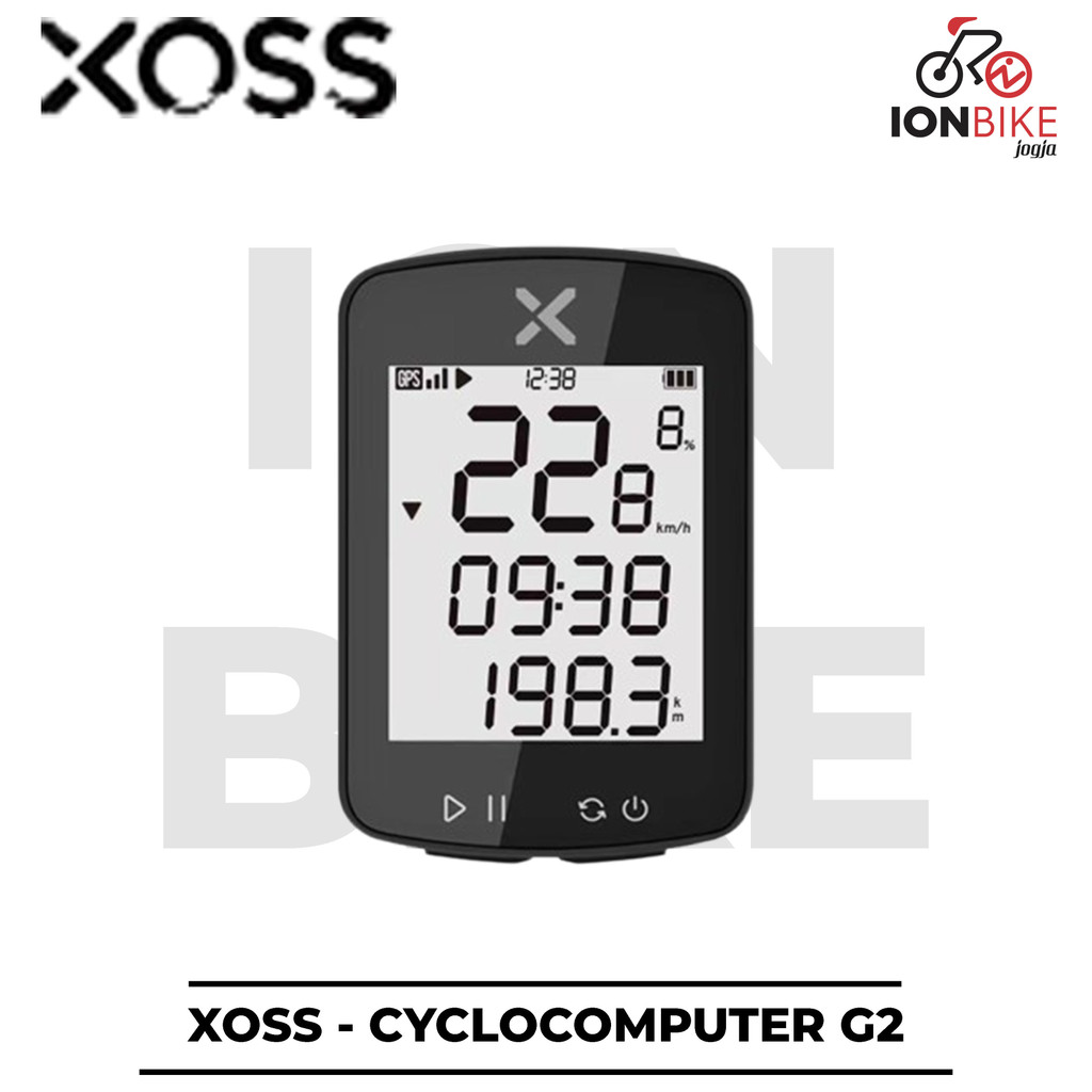 Jual Speedometer Sepeda XOSS G2 Digital USB Strava G-2 Wireless ...