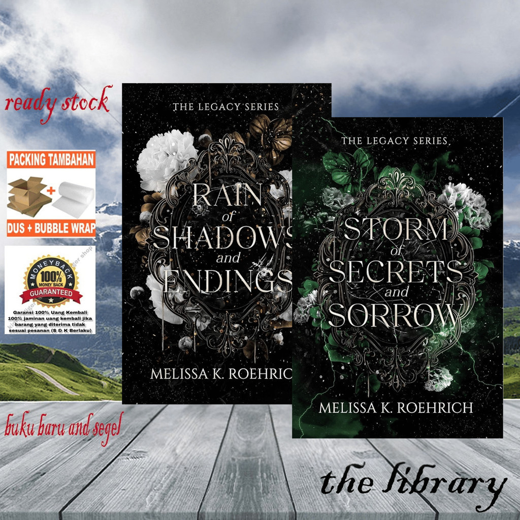 Jual Rain of Shadows and Endings | Storm of Secrets and Sorrow ...