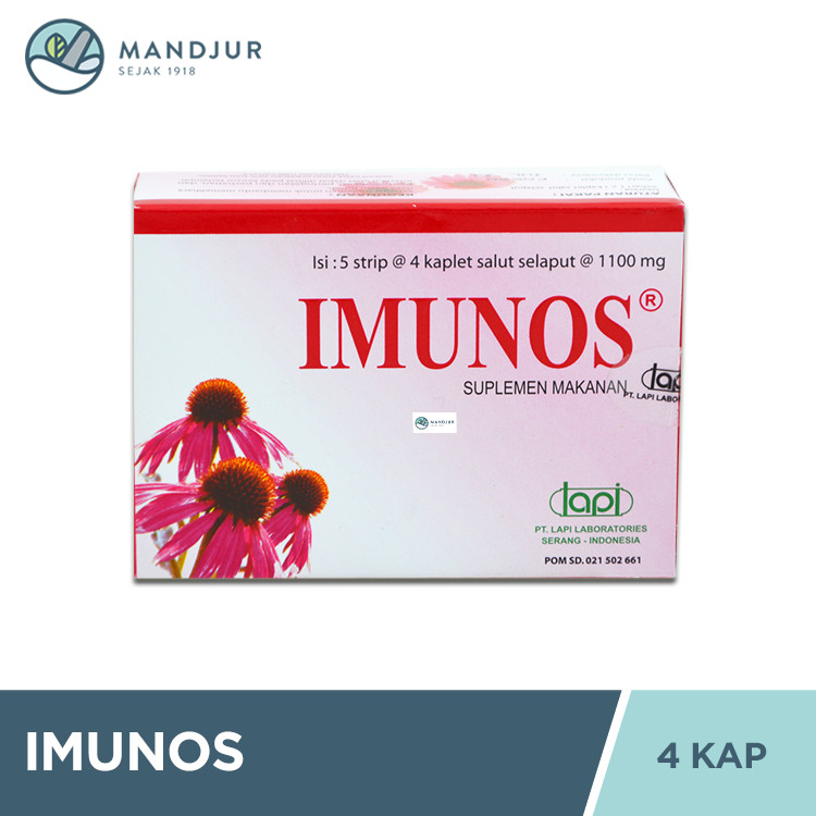 Jual Imunos 4 Kaplet - Meningkatkan Sistem Imun Tubuh | Shopee Indonesia