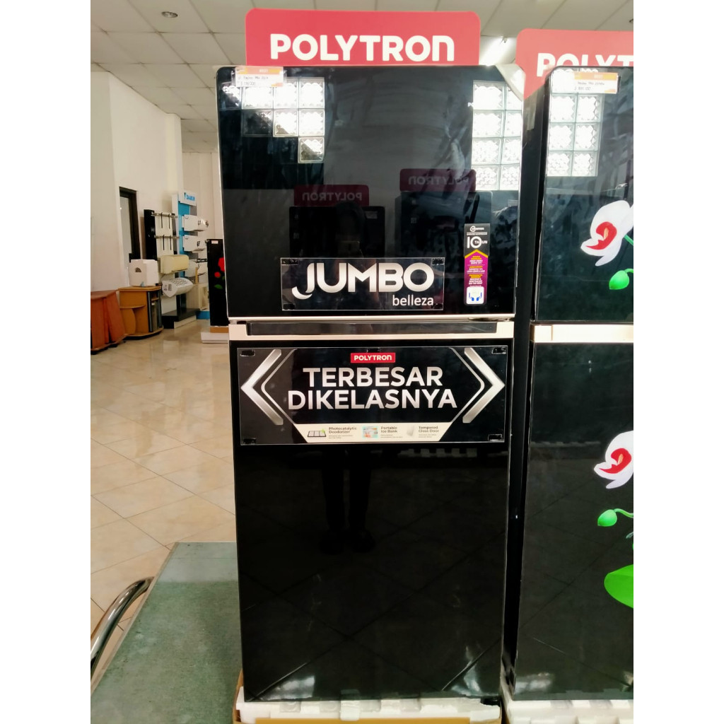 Jual POLYTRON Kulkas 2 Pintu 260 Liter Inverter Belleza JUMBO PRW 29VX ...