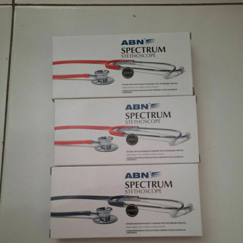 Jual Stetoskop/ Stetoshcope ABN Spectrum Dual Head Adult | Shopee Indonesia