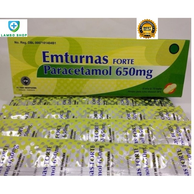 Jual Emturnas Forte 650 Mg isi 10 Kaplet | Shopee Indonesia