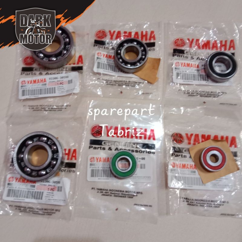 Jual Bearing laher Bering gearbox rasio plus Bering kruk as Jupiter mx ...