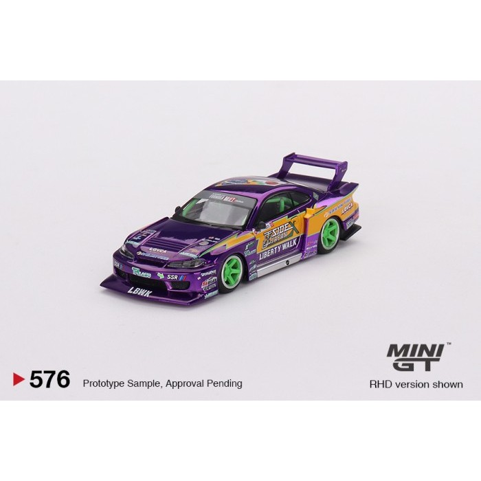 Jual Mini GT 576 LB-Super Silhouette Nissan S15 SILVIA #555 2022 ...