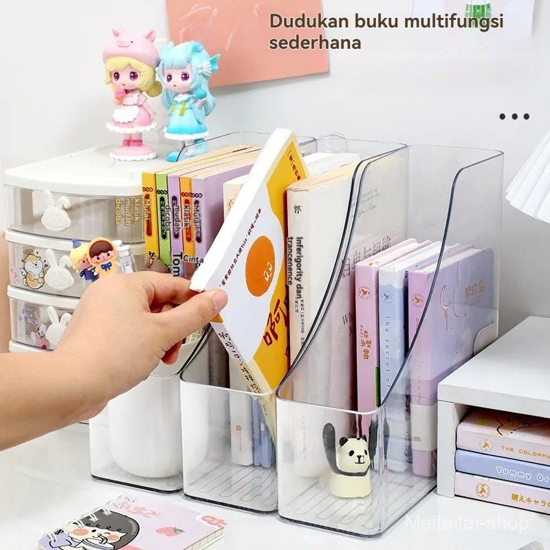 Jual MEITAITAI Rak Buku Organizer Meja Akrilik Susun Tray File Dokumen ...