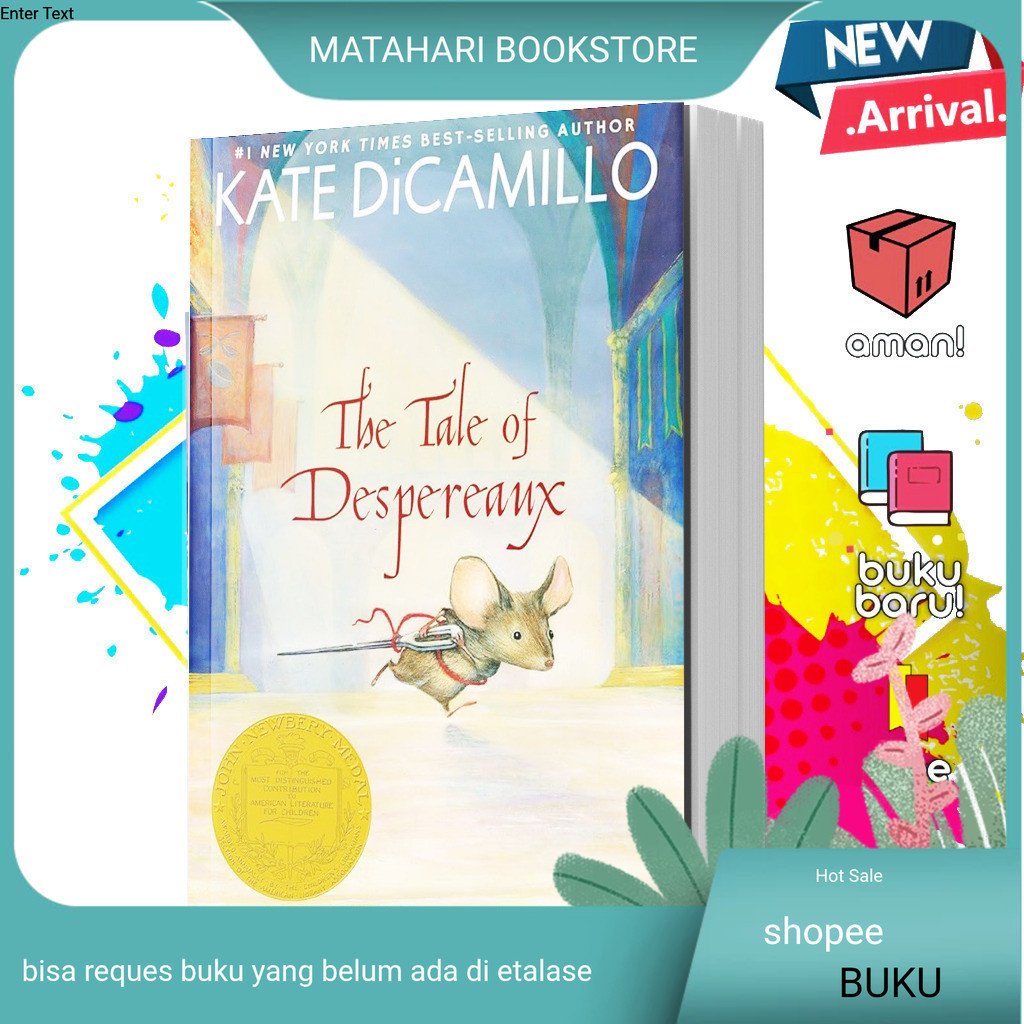 Jual Buku The Tale of Despereaux by Kate DiCamillo | Shopee Indonesia