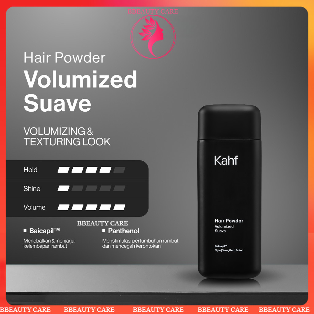 Jual Kahf Hair Powder Volumized Suave 10 g - Hair Powder Rambut Pria ...