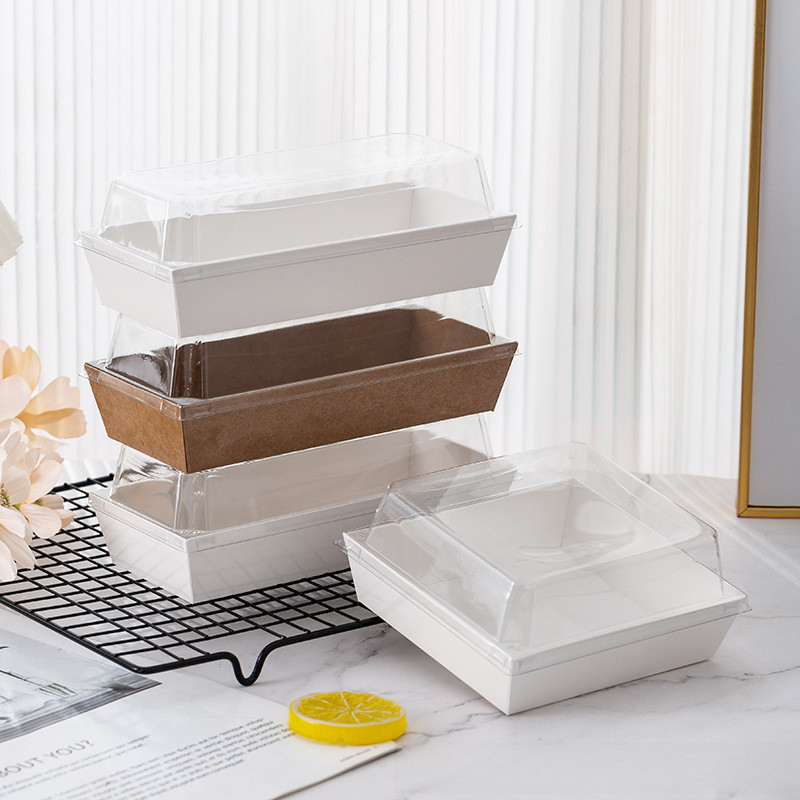 Jual Paper Box Kraft Jendela Packaging Kue Bolu Gulung & Dessert Box ...