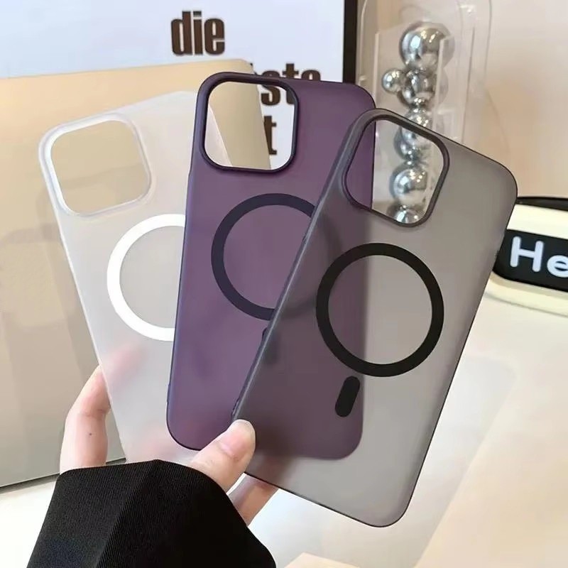 Jual Luxury Ultra Thin Matte Clear Case For Samsung A55 A35 A15 A05S ...