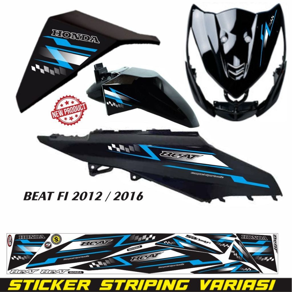 Jual STRIPING MOTOR BEAT FI POLET ELEGAN STRIPING | Shopee Indonesia