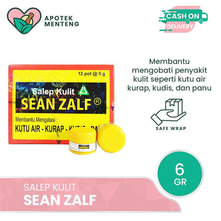 Jual Salep Kulit Sean Zalf - Mengobati Kutu Air, Kurap, Kudis dan Panu ...