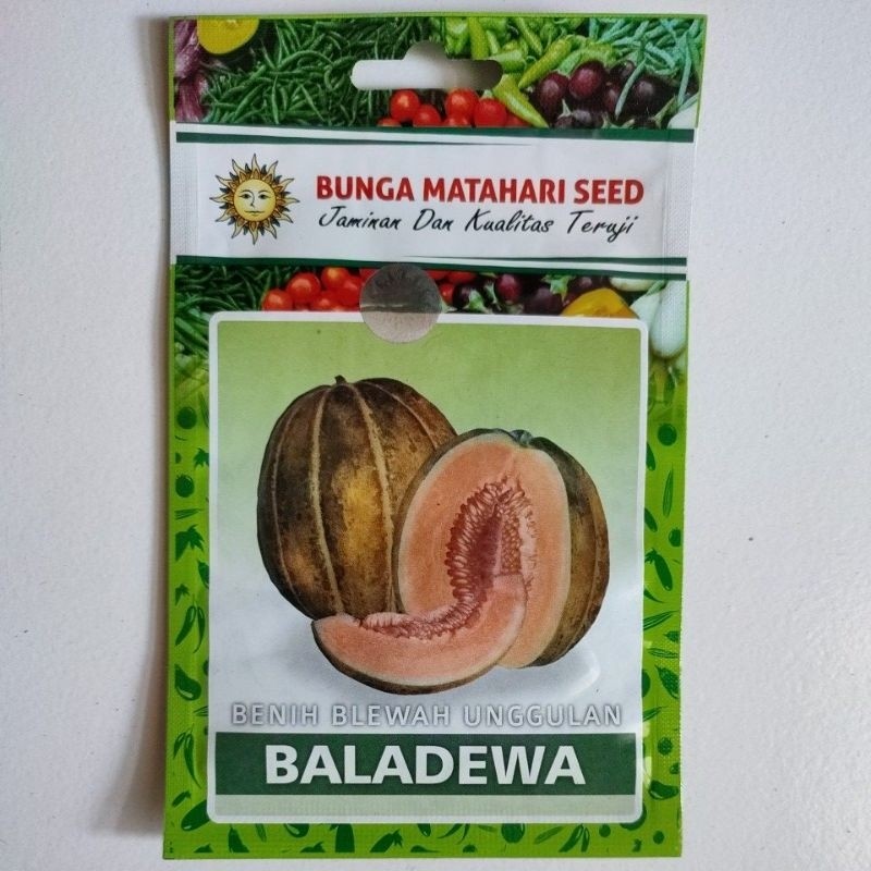 Jual Benih SP Blewah Baladewa isi 100 Biji Bibit Cap Bunga Matahari ...