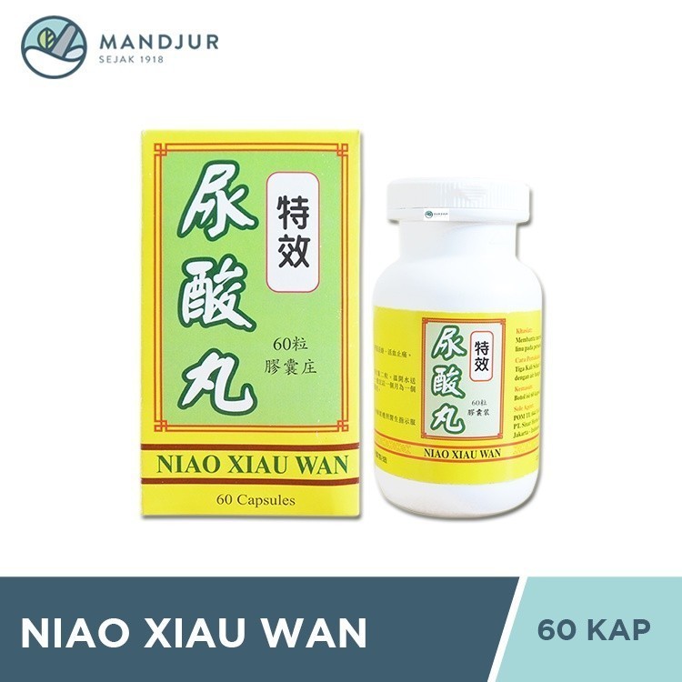 Jual Niao Xiau Wan (Kulin Brand) - Obat Herbal Nyeri Asam Urat, Rematik ...