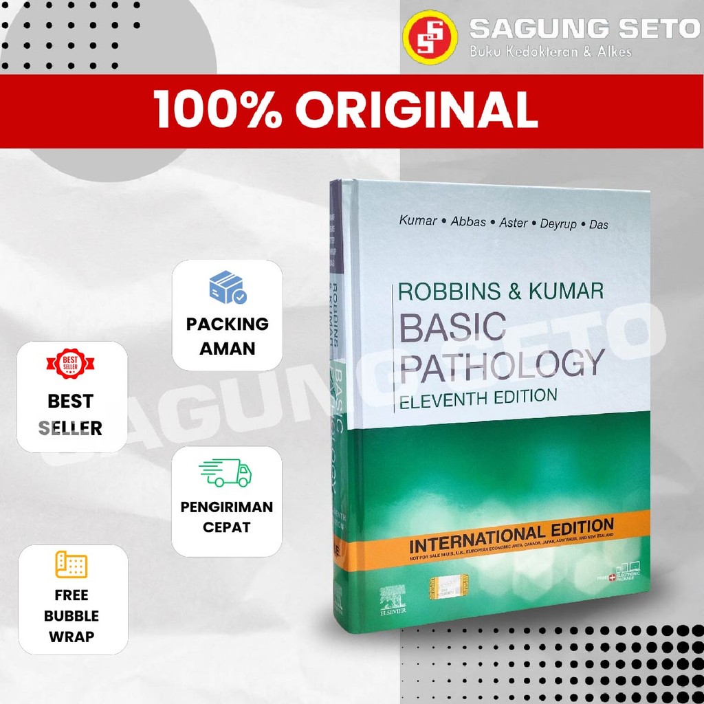 Jual ROBBINS AND KUMAR BASIC PATHOLOGY IE - 11ED - KUMAR | Shopee Indonesia