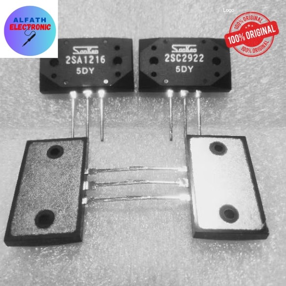 Jual TRANSISTOR FINAL SANKEN 5DY A1216 C2922 SATU SET ORIGINAL JAPAN ASLI KUALITAS BAGUS ...
