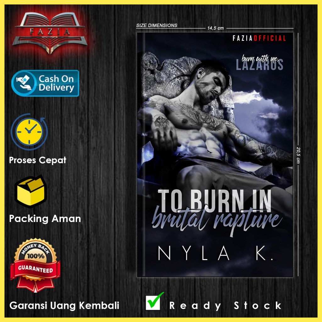 Jual To Burn In Brutal Rapture by Nyla K (English/Indonesia) | Shopee Indonesia