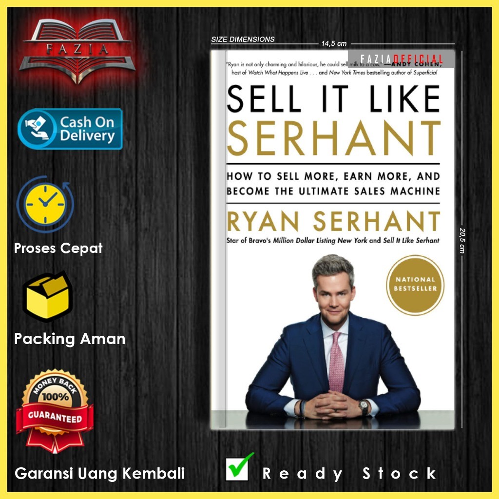 Jual Sell It Like Serhant By Ryan Serhant English Indonesia Shopee