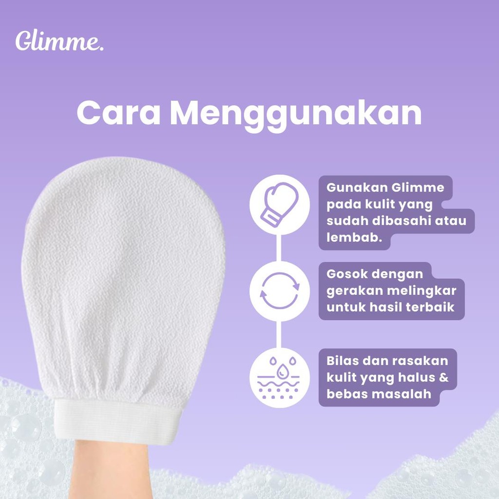 Jual Sarung Tangan Scrub Mandi Korea Exfoliating Glove Glimme ...