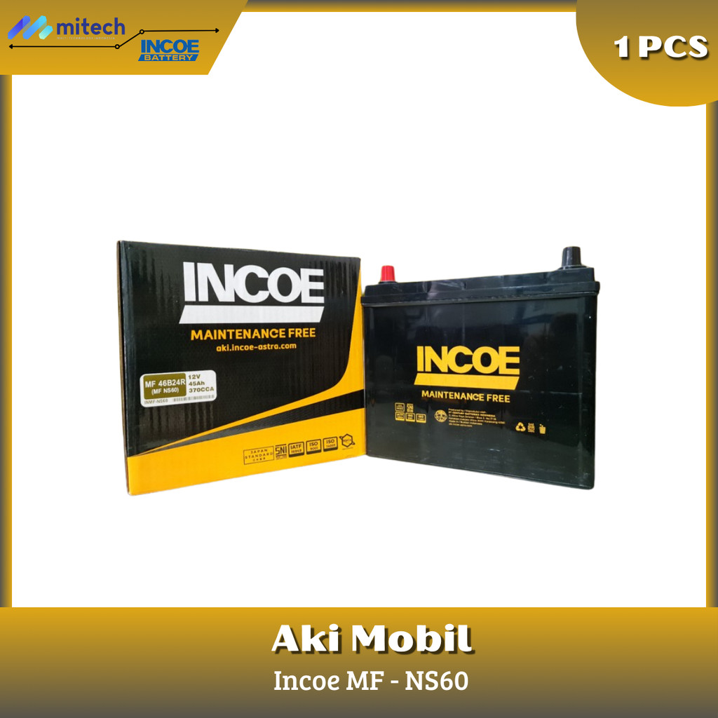 Jual INCOE MF ASTRA Aki Kering Mobil Mazda Vantrend NS60 12V 45Ah | Shopee Indonesia