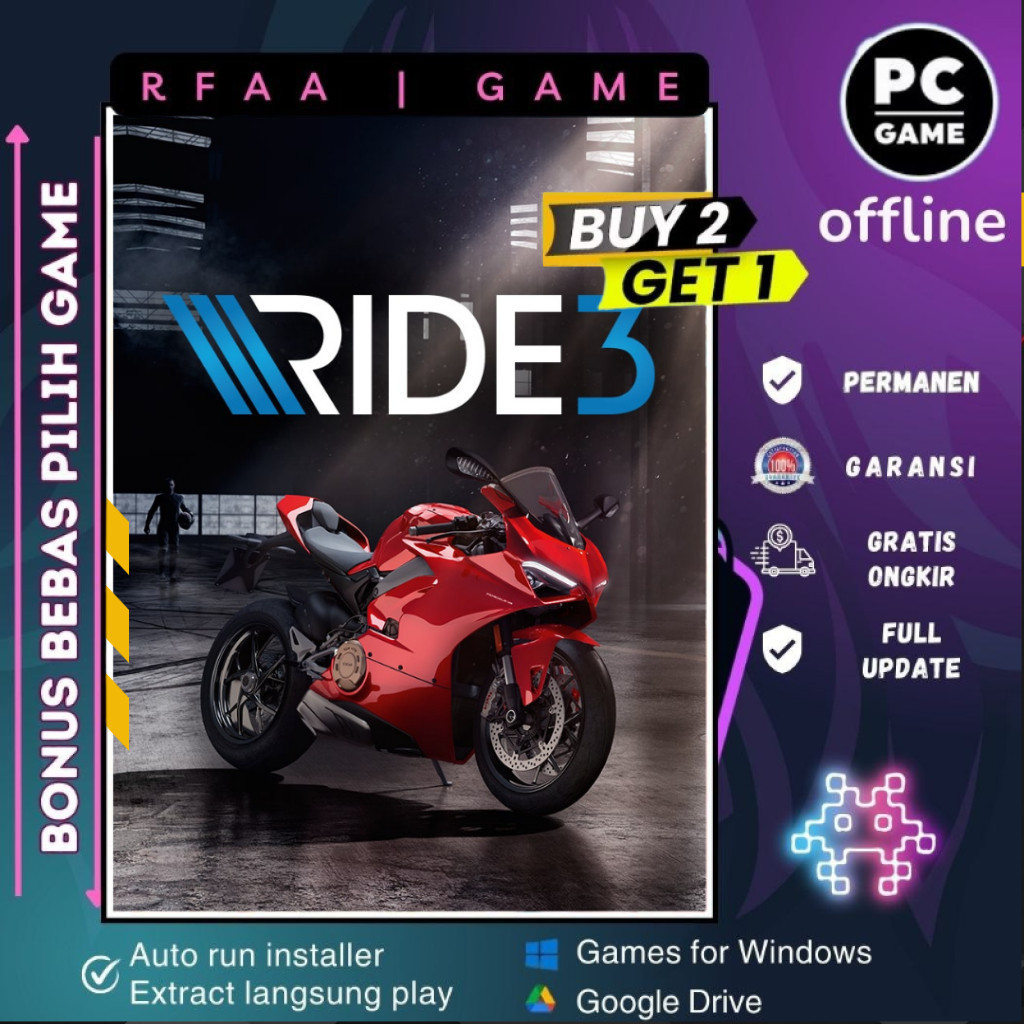 Jual RIDE 3 COMPLETE EDITION | GAME PC - LAPTOP - DL | Shopee Indonesia