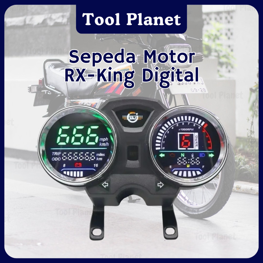 Jual Tool Planet (JAMINAN 1 TAHUN) speedometer Spido Digital Yamaha New ...