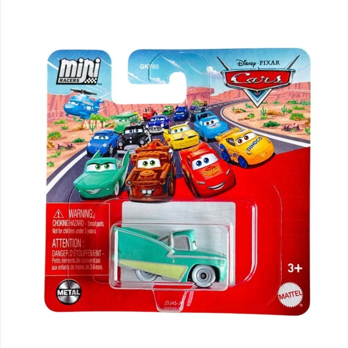 Jual Flo Standard Mini Racers Disney Cars GKF65 939A | Shopee Indonesia