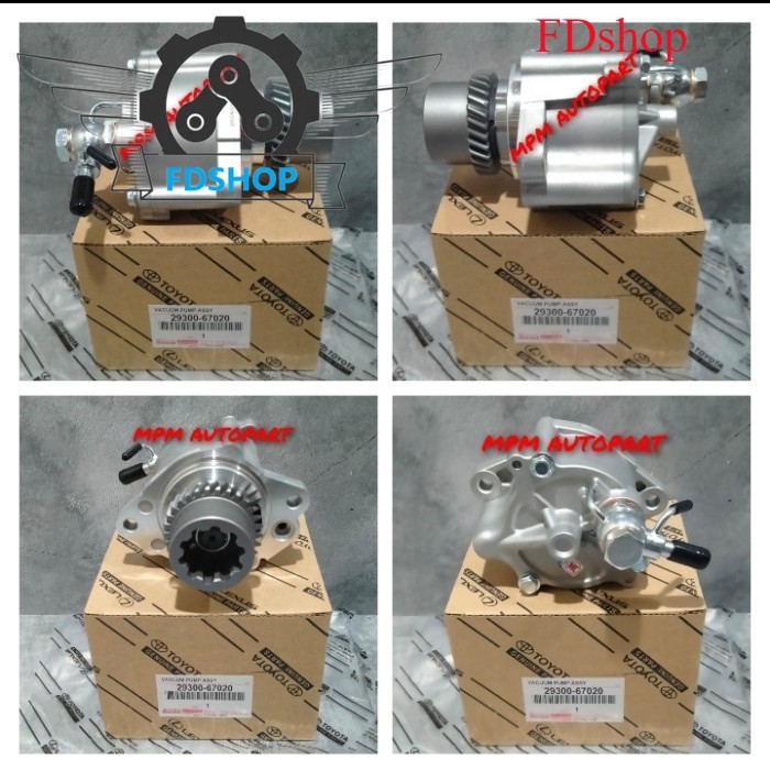 Jual vacum pump pompa blower rem hilux vigo Innova fortuner diesel 1kd ...