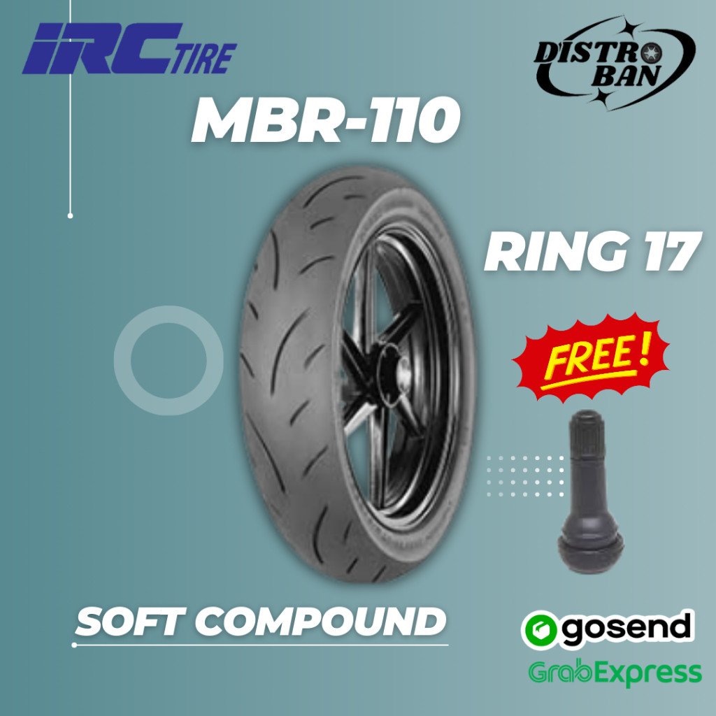 Jual Ban Motor RIng 17 IRC MBR 110 90/80-17 Vixion Sonic Satria Fu ...