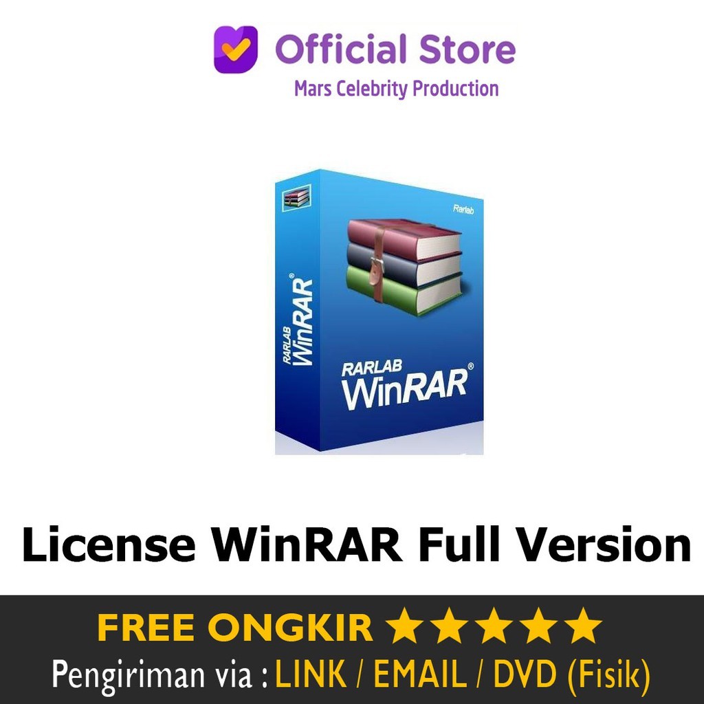 Jual License WinRAR Full Version Terbaru Lifetime 32-64 Bit | Shopee ...