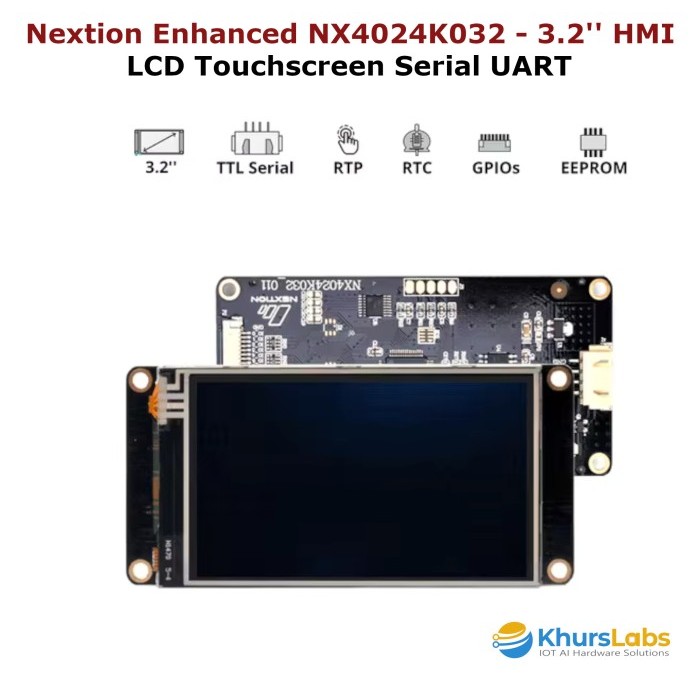 Jual GD99 Nextion Enhanced NX4024K032 - 3.2'' HMI LCD Touchscreen ...
