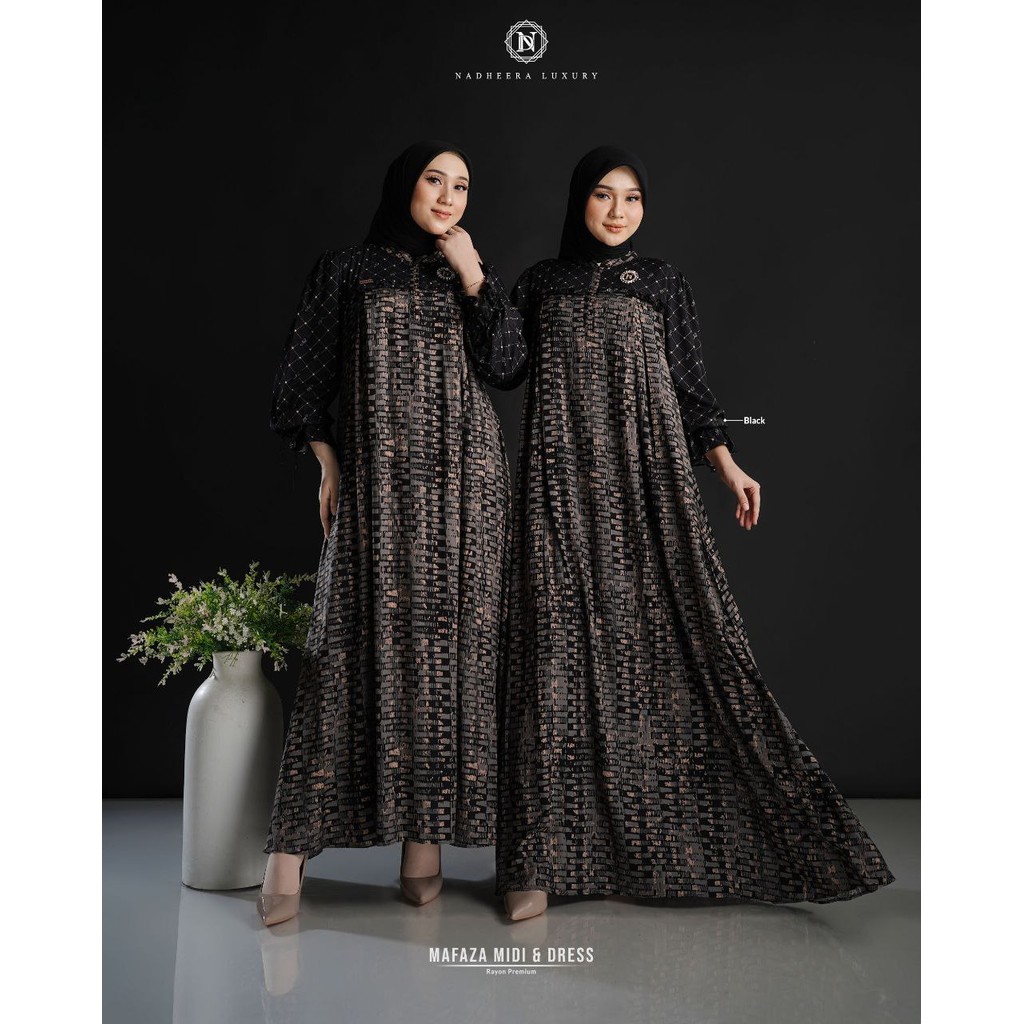 Jual NADHEERA LUXURY MAFAZA DRESS RAYON TERBARU 2025 | Shopee Indonesia
