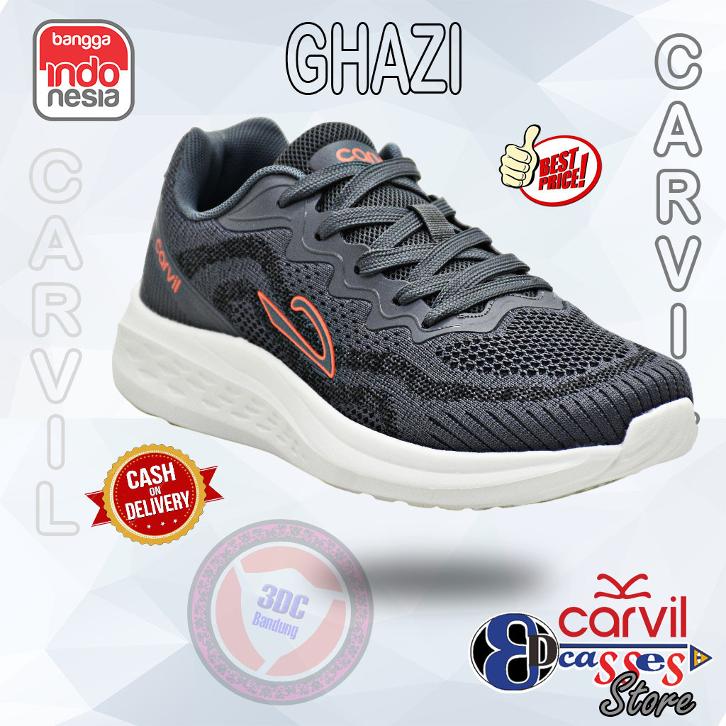 Jual Carvil GHAZI SM - Sepatu Olahraga Pria Dewasa Carvil Original ...