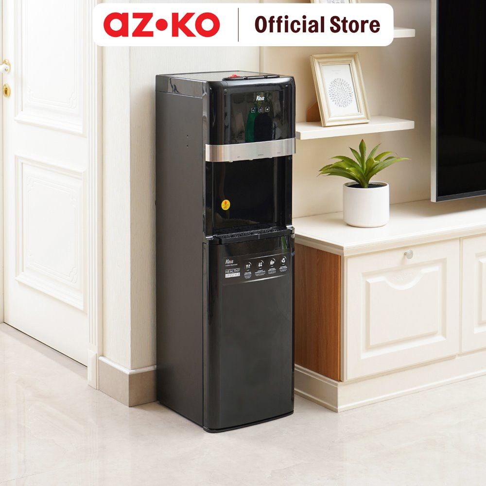 Jual AZKO Kris Dispenser Air Bottom Loading Electric - Hitam Tabung Air ...