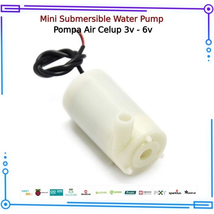 Jual TR99 Mini Submersible Water Pump Motor Pompa Air Celup Brushless ...