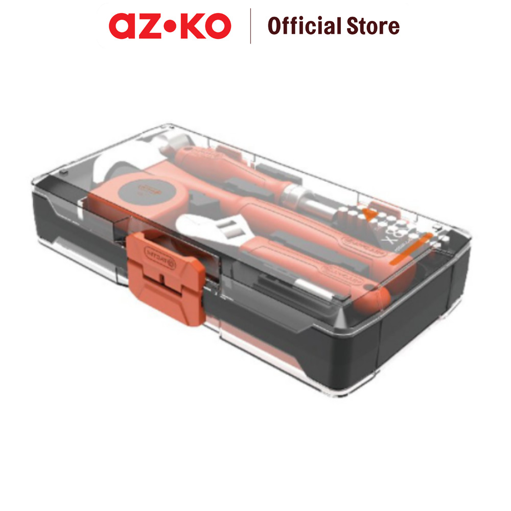 Jual AZKO Tactix Set 28 Pcs Perkakas Multifungsi Set Tool Kit Hand Tool ...