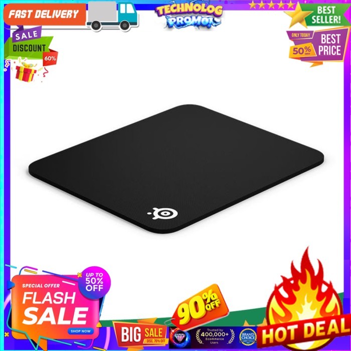 Jual SteelSeries QcK Edge - Large (W 450 x L 400 x H 2mm) | Shopee Indonesia