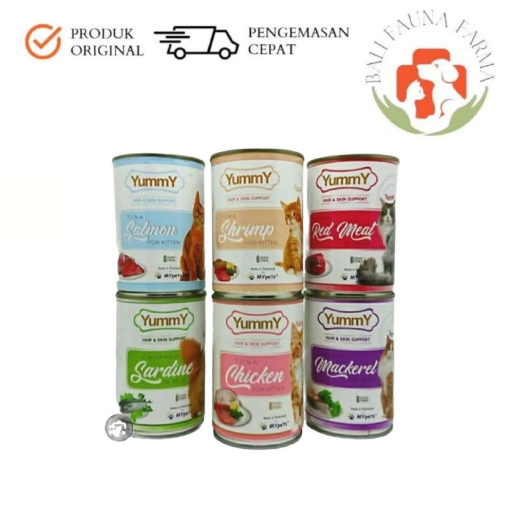 Jual YUMMY CAT KALENG 400G | Shopee Indonesia
