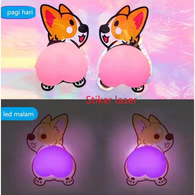 Jual HFM - Stiker empuk 3D mobil Hp Sticker lucu anti bentur | Shopee ...