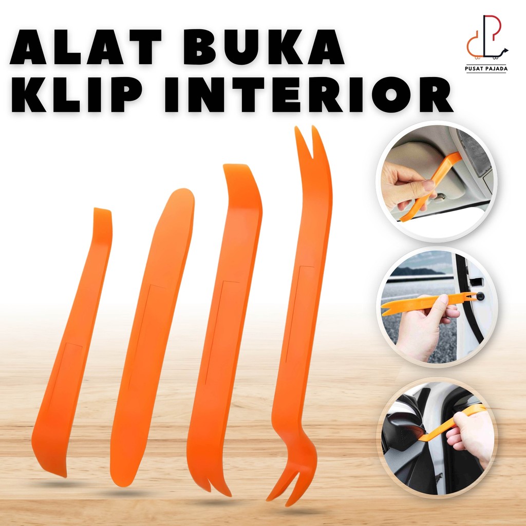 Jual Alat Buka Clip Set Interior Tool Car Dash Audio Panel Trim Removal ...