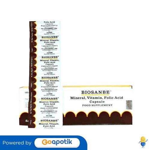Jual Biosanbe Box Isi 100 Kapsul | Shopee Indonesia