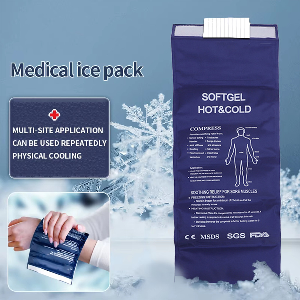 Jual Hot Cold Pack Ice Gel Kantong Alat Kompres Panas Dingin Tali Pack ...