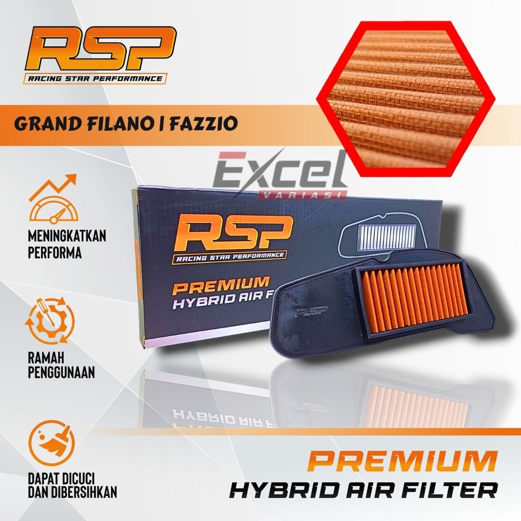 Jual Rsp - Filter Udara Motor Yamaha Fazzio / Grand Filano | Shopee ...