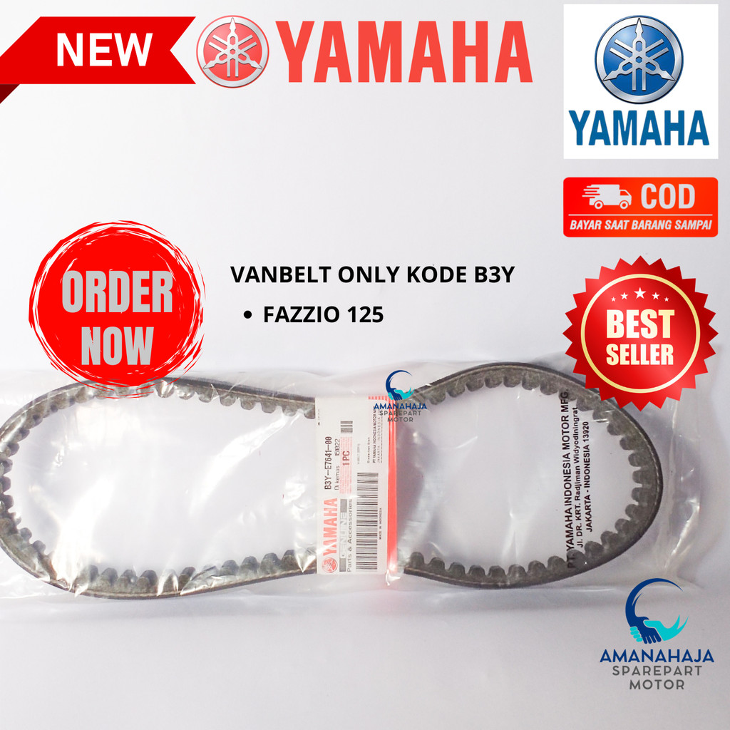 Jual ( GARANSI ) ORI VANBELT ONLY MOTOR FAZZIO (B3Y) | VAN BELT VBELT V ...