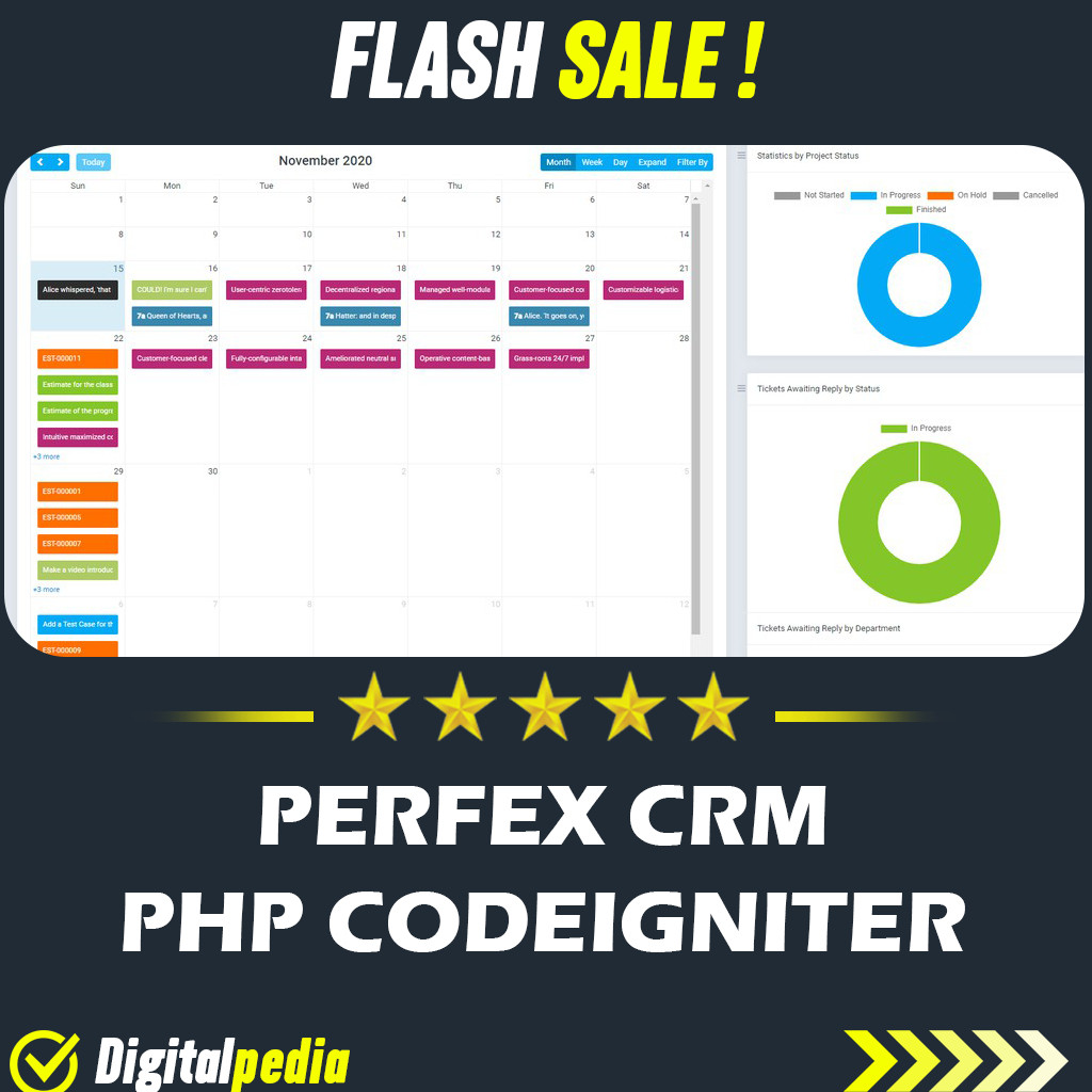 Jual Aplikasi CRM PHP Code Igniter - Perfex CRM Source Code Premium Lifetime | Shopee Indonesia