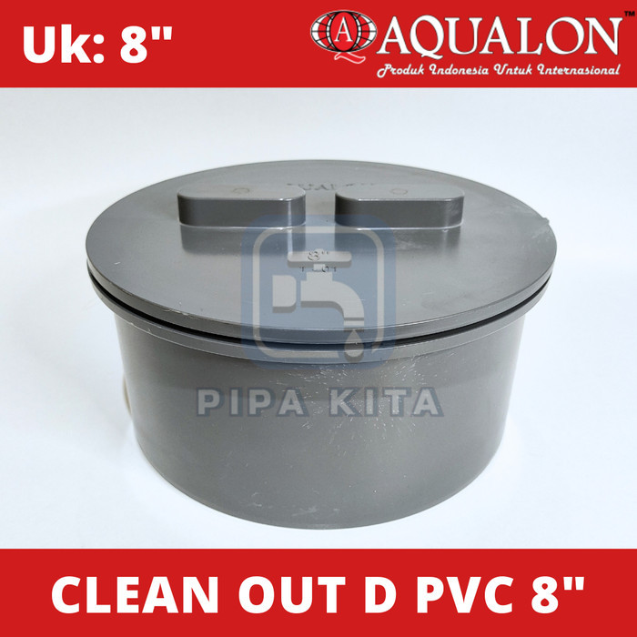 Jual Clean Out D 8" AQUALON PVC Tutup Septic Tank 8 Inch Dim Fitting ...