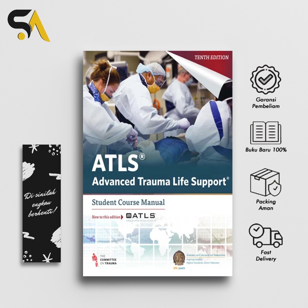 Jual Atls Advanced Trauma Life Support 10Th Edition | Shopee Indonesia