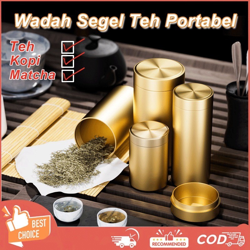 Jual Can Container for Coffee Tea Matcha / Coffee Storage Canister ...