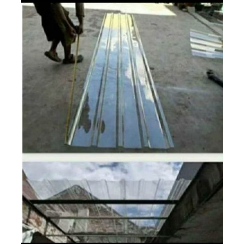 Jual Atap clear polycarbonat dr Sonne XT 750 5 meter/Atap spandex clear ...