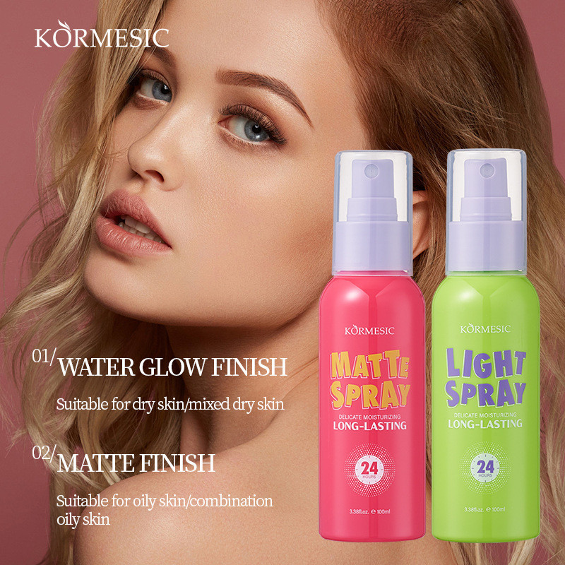 Jual KORMESIC 100ML Make Up Settings Spray Dewy Matte Fix Acne Soothing ...